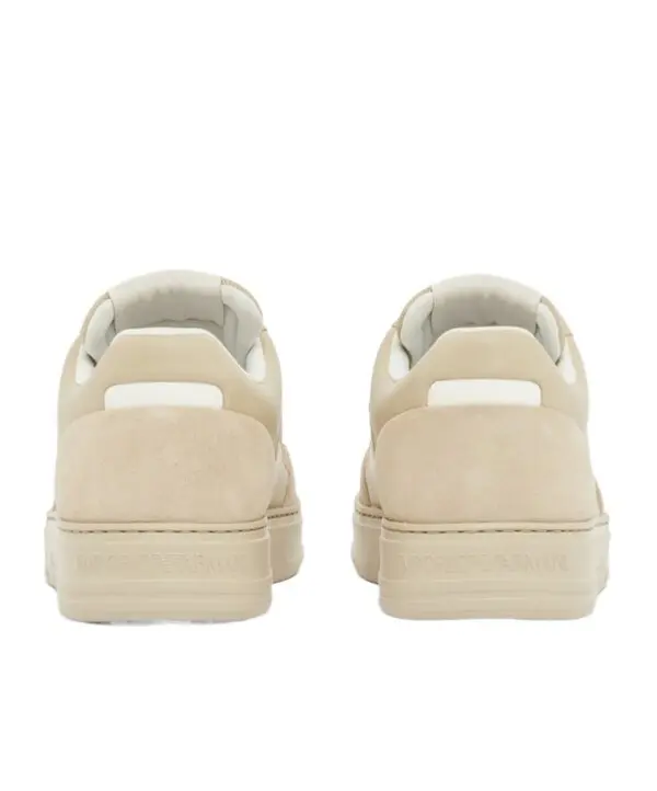 Emporio Armani Panelled Logo Low-top Sneakers