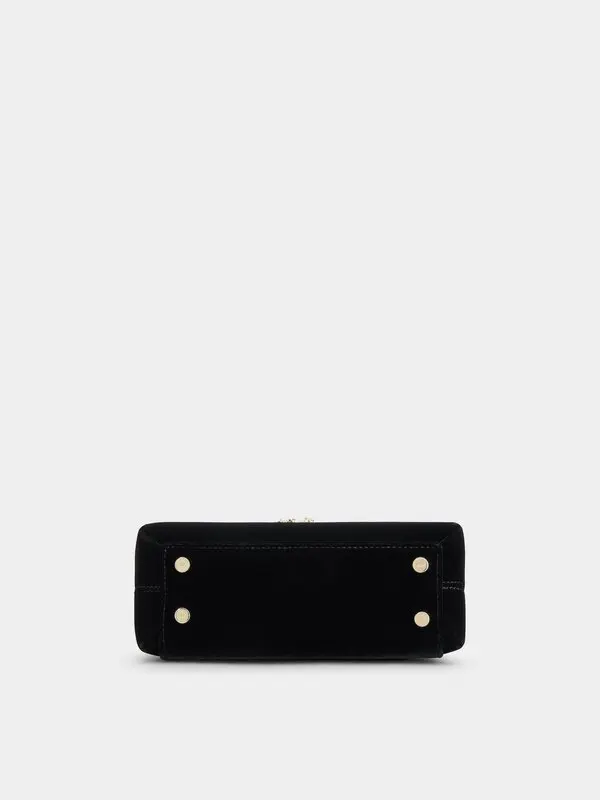 ROGER VIVIER Small Flower Strass Bag