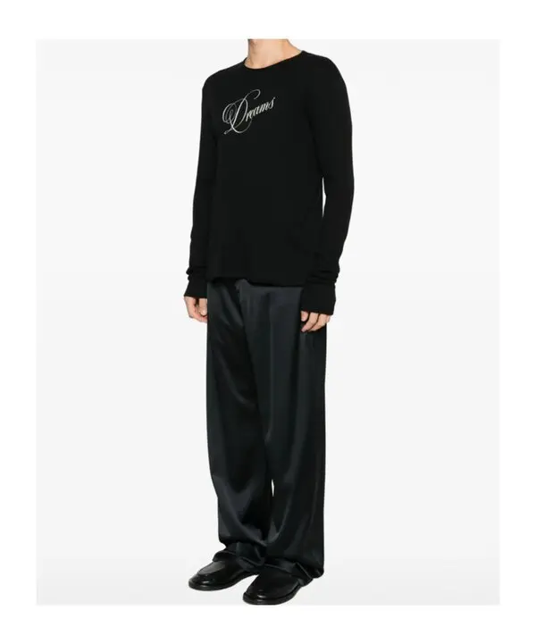 ANN DEMEULEMEESTER Greg Slim Fit Long Sleeves T-shirt