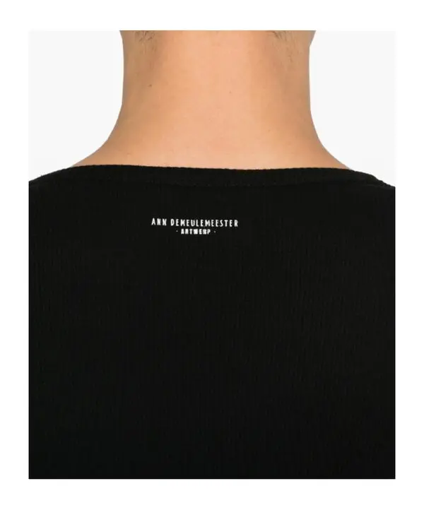 ANN DEMEULEMEESTER Greg Slim Fit Long Sleeves T-shirt