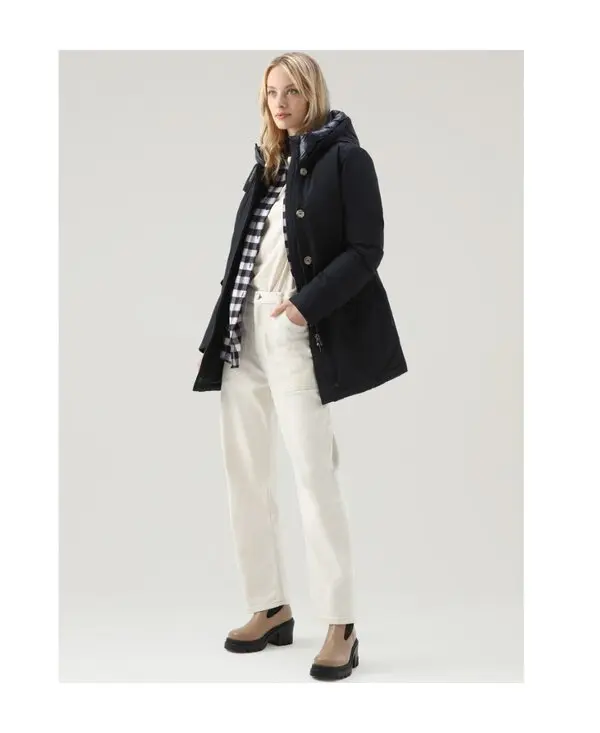 Woolrich Arctic Hooded Parka Coat - Black