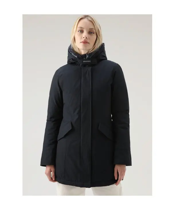 Woolrich Arctic Hooded Parka Coat - Black