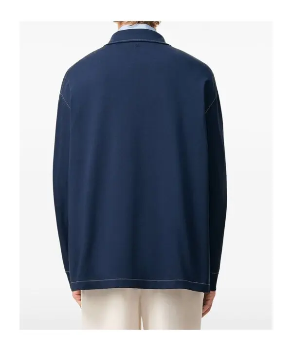 AMI Paris De Coeur Oversized Polo Shirt