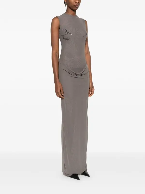 JEAN PAUL GAULTIER Sleeveless Maxi Dress With Embellishments