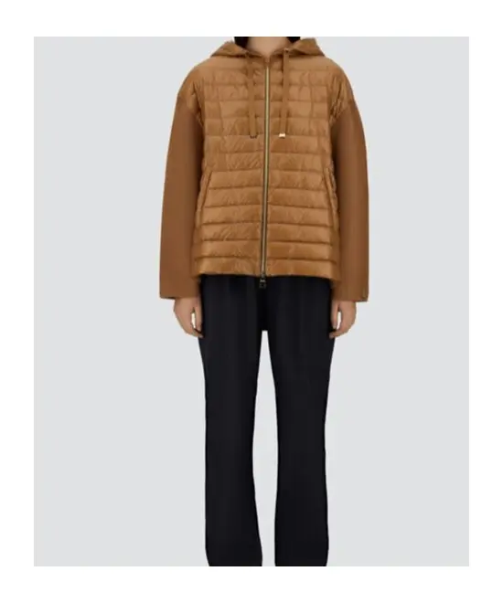 Herno Hooded Padded Jacket - Camel