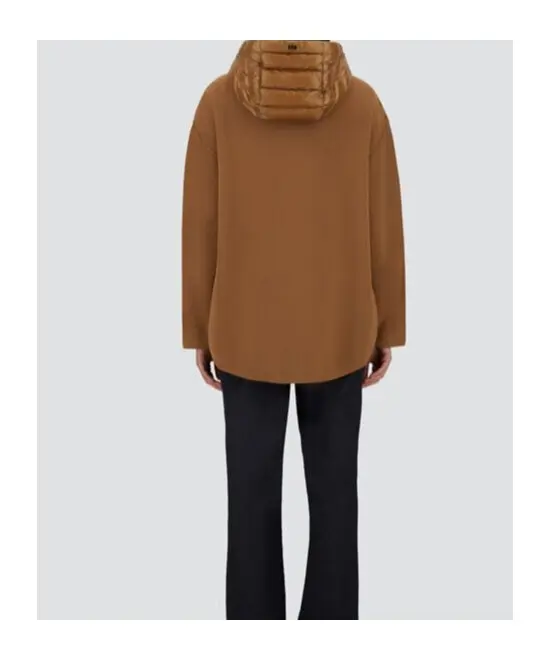 Herno Hooded Padded Jacket - Camel