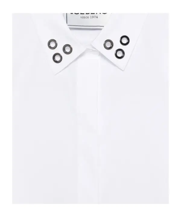 Iceberg Eyelet Detail Shirt - White