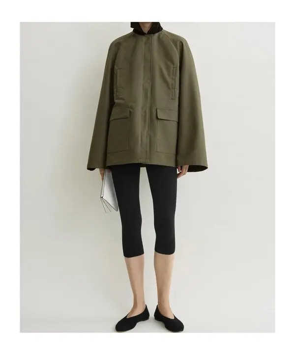 TOTEME Summer Country Pocket Detailed Jacket - Khaki