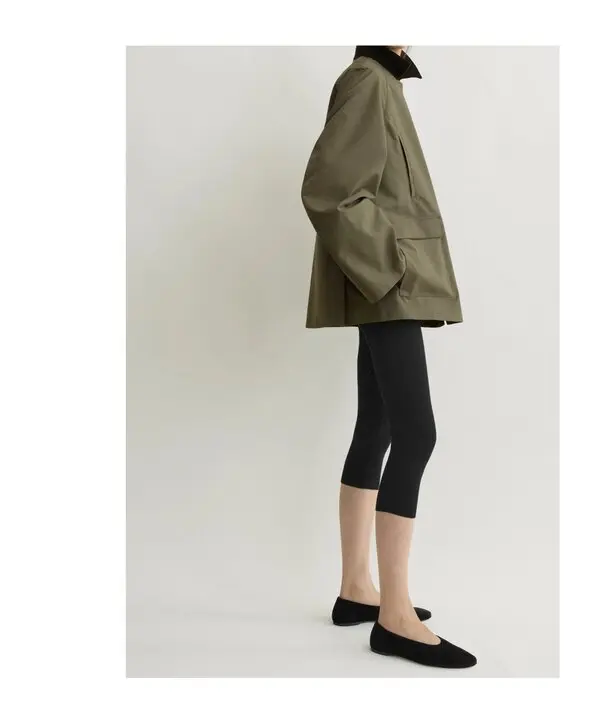 TOTEME Summer Country Pocket Detailed Jacket - Khaki