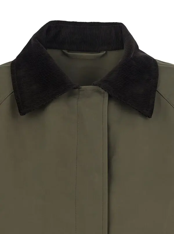TOTEME Summer Country Pocket Detailed Jacket - Khaki
