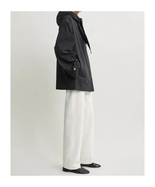 TOTEME Scarf Detailed Long-sleeved Jacket - Black