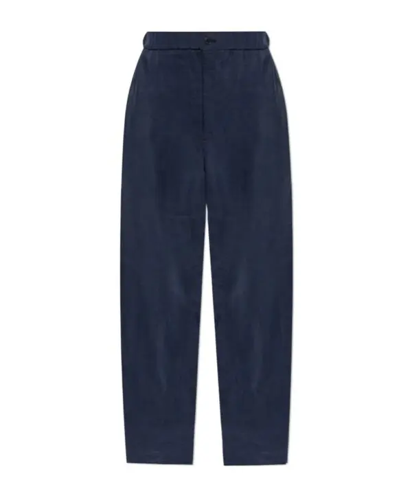 Giorgio Armani Loose Fit Trousers - Black