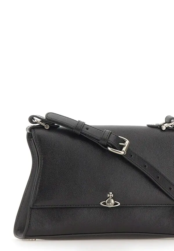 VIVIENNE WESTWOOD Orb Plaque Shoulder Bag