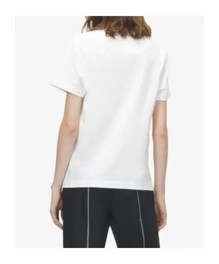 Alexander McQueen Floral Logo Embroidered T-shirt