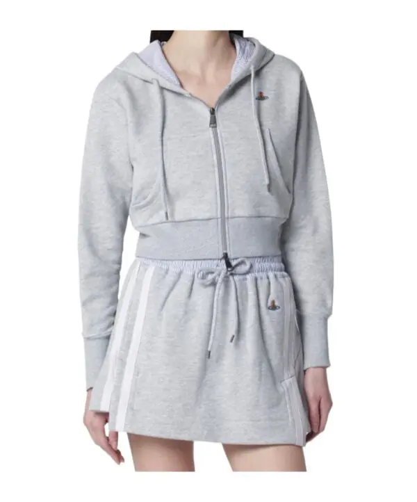 VIVIENNE WESTWOOD Leo Striped Drawstring Hoodie
