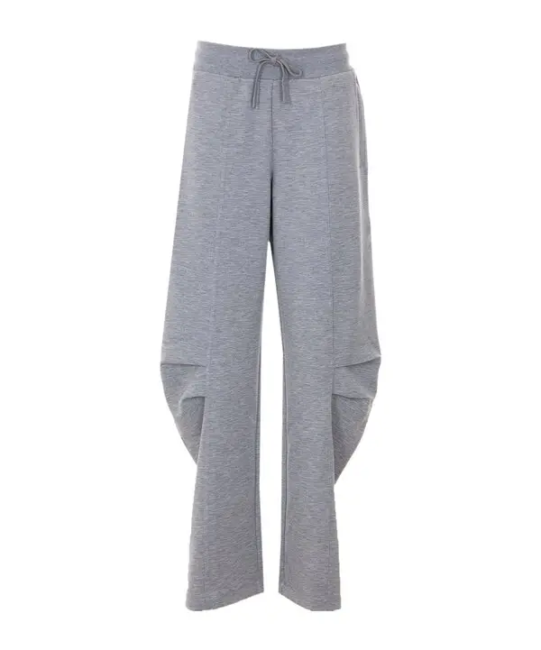 Patrizia Pepe Ruched Wide Leg Track Pants
