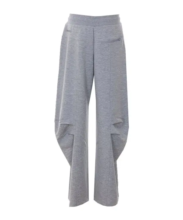 Patrizia Pepe Ruched Wide Leg Track Pants