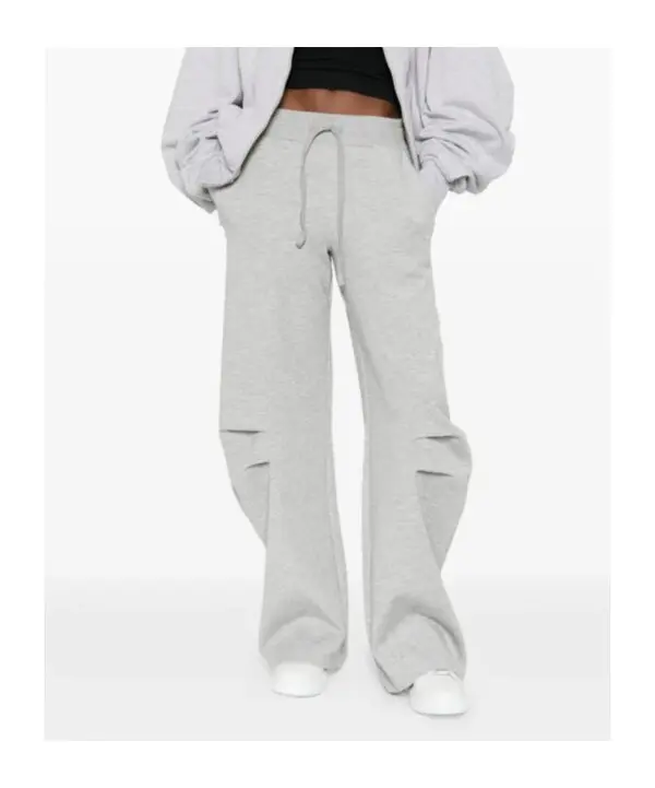Patrizia Pepe Ruched Wide Leg Track Pants