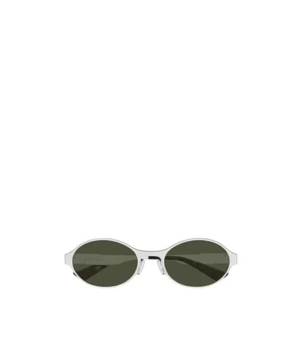 Bottega Veneta Round Frame Sunglasses - Black