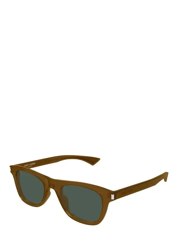 Saint Laurent Square Frame Sunglasses - Black