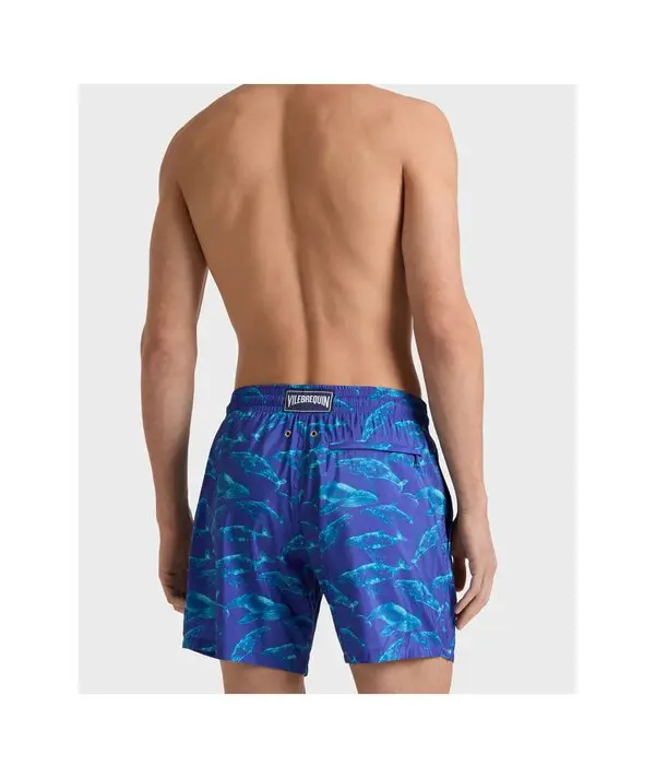 Vilebrequin Mahe Whale Print Swim Shorts