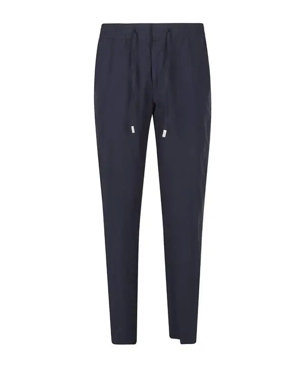 PT TORINO Drawstring Waist Trousers - Black