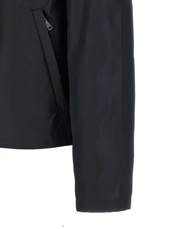 Prada Triangle Patch Zipped Jacket