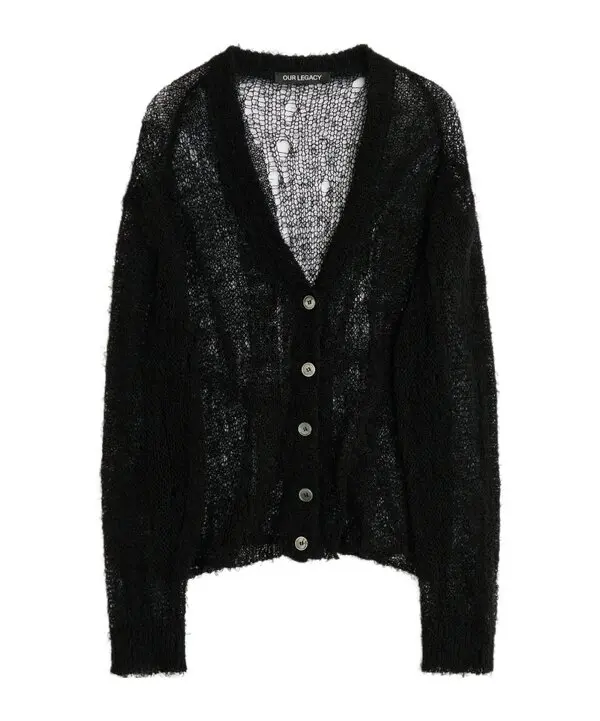 Our Legacy Academy Sheer Knit Cardigan