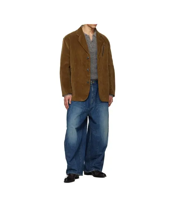 Needles Zipped Travel Long-sleeved Blazer