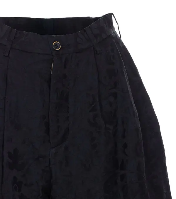 UMA WANG Tailored Jacquard Trousers