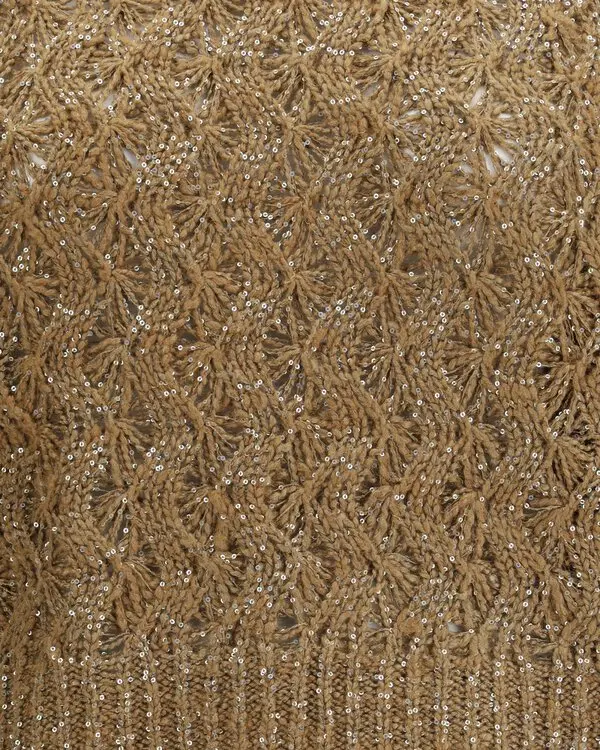Brunello Cucinelli Open-stitch Sweater - Brown