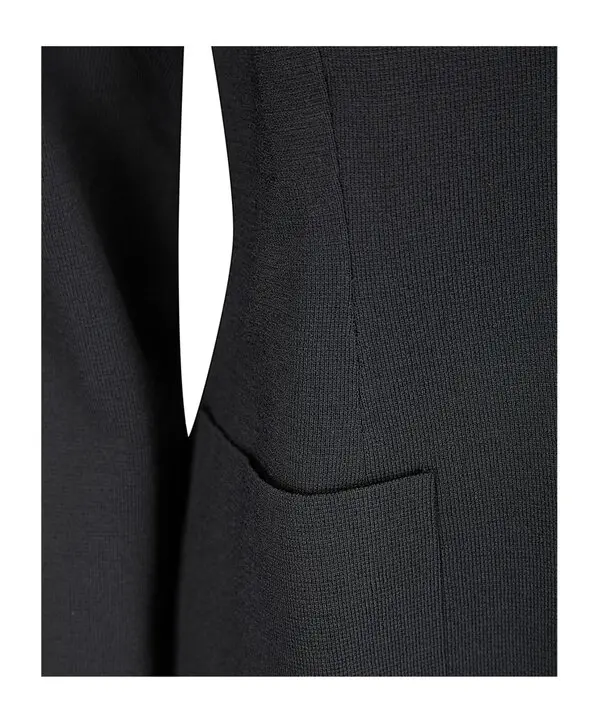 P.a.r.o.s.h Roma Single-breasted Blazer With Notched Lapels - Black