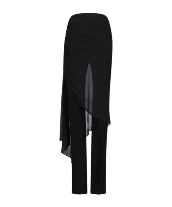 Giuseppe Di Morabito Asymmetrical Draped Skirt Pants