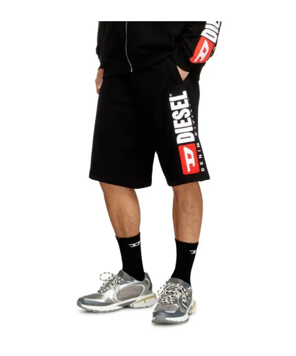 DIESEL® P-crow-div Fleece Shorts