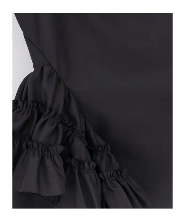 Dries Van Noten Casey Ruffled Peplum Top