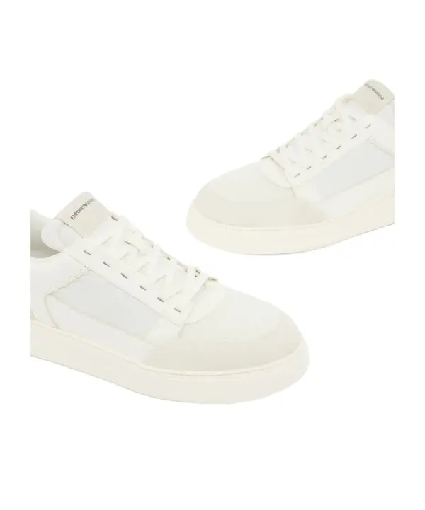 Emporio Armani Panelled Low-top Sneakers