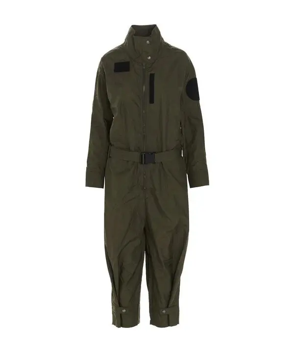 DIESEL® Belted Technical Jumpsuit - Black