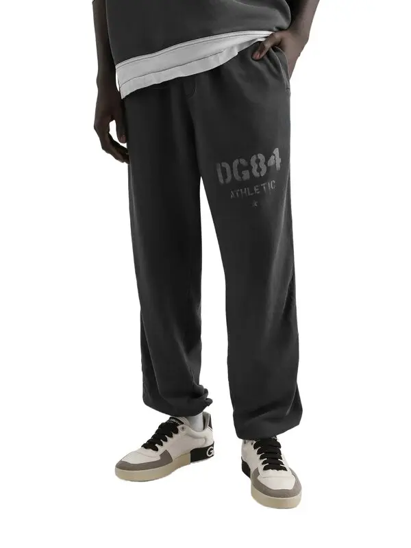Dolce & Gabbana Dolce Gabbana Dg84 Logo Joggers - Nero