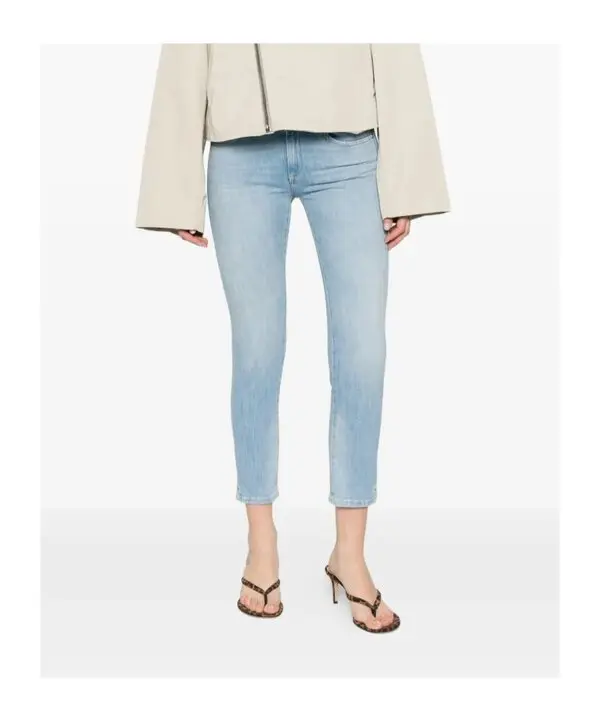 DONDUP Slit Detail Five-pockets Jeans