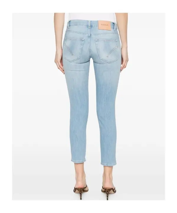 DONDUP Slit Detail Five-pockets Jeans