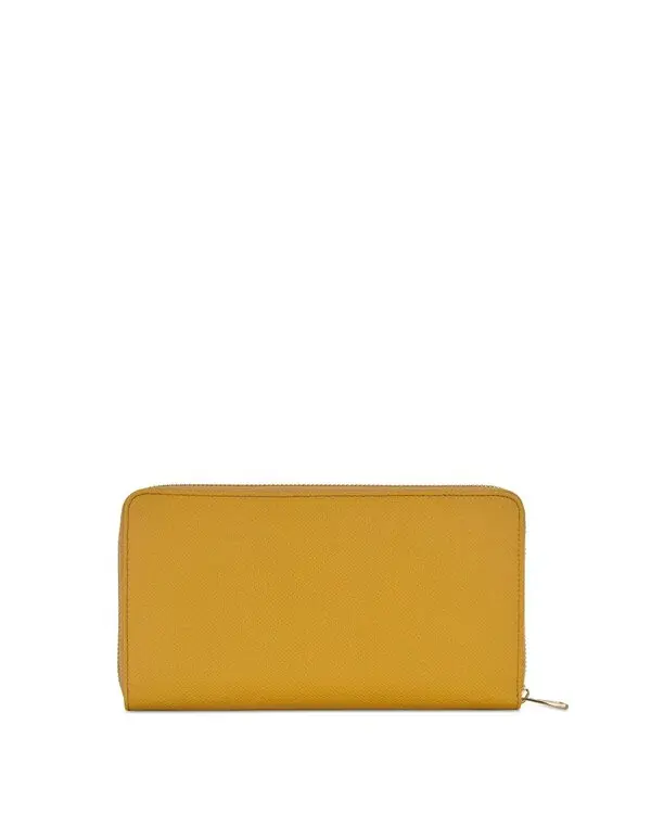 Dolce & Gabbana Logo Details Wallet - Orange