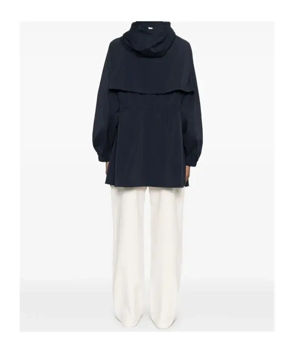 Herno Hooded Zip-fastening Coat - Black