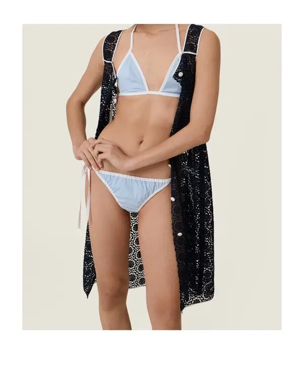 Miu Miu Triangle Bikini Top