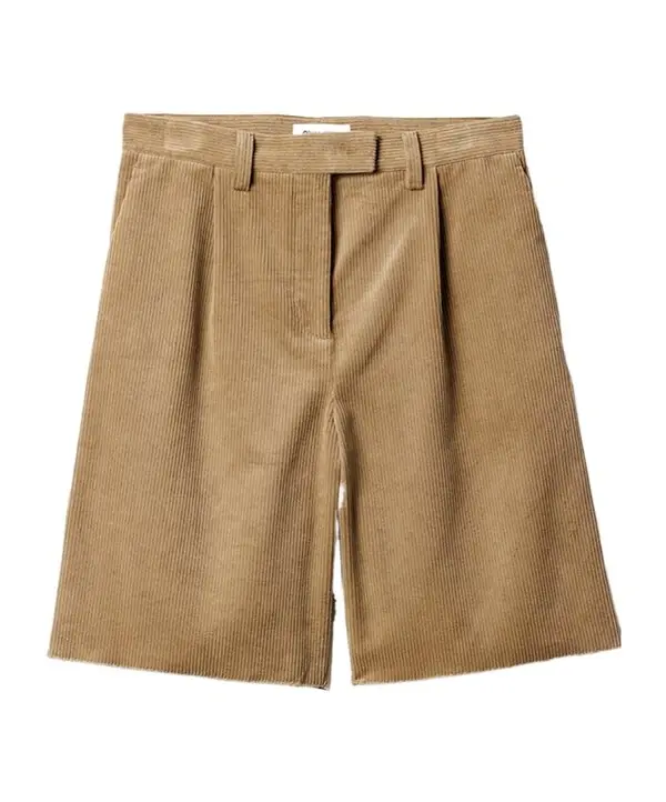 Miu Miu Corduroy Pleated Shorts