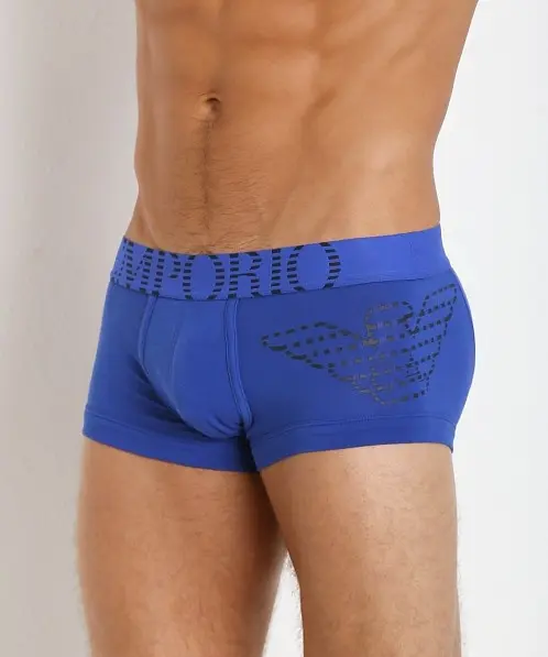 Emporio Armani Logo Detail Panties - Brown