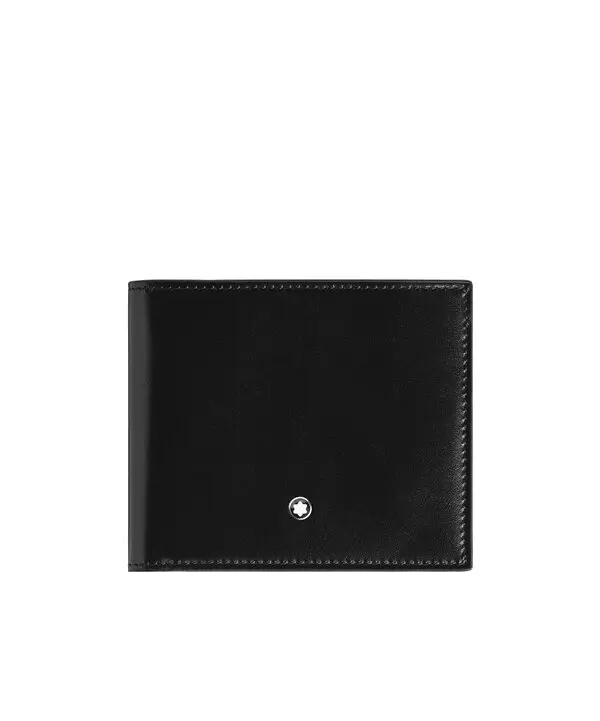 Montblanc Meisterstück Leather 8cc Wallet - Inky Blue/black