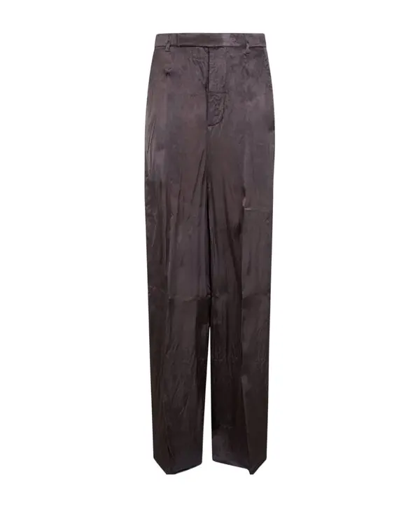 Rick Owens Flat-front Trousers - Black