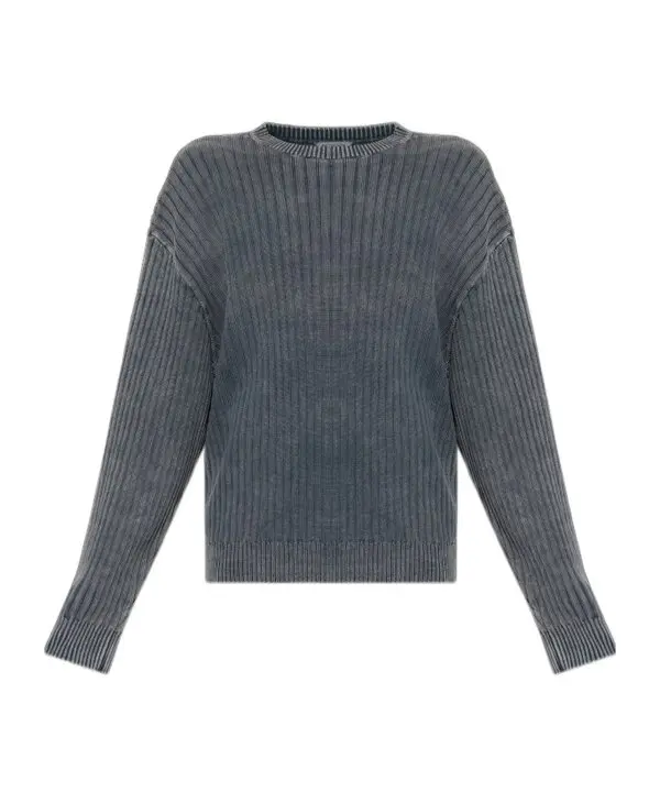 Balenciaga Logo Printed Knitted Jumper