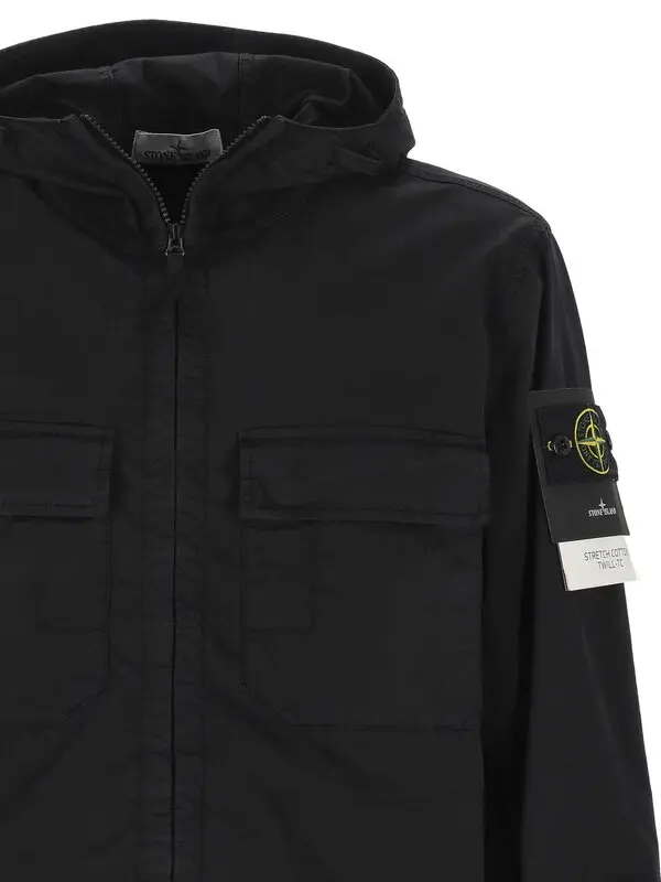 Stone Island Zip-up Hooded Jacket