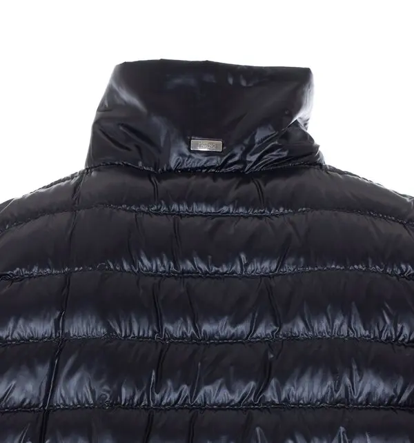 Herno Quilted High Neck Cape